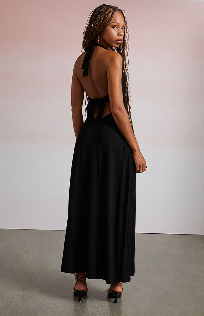 Third Charm Alexa Halter Midi Dress | PacSun