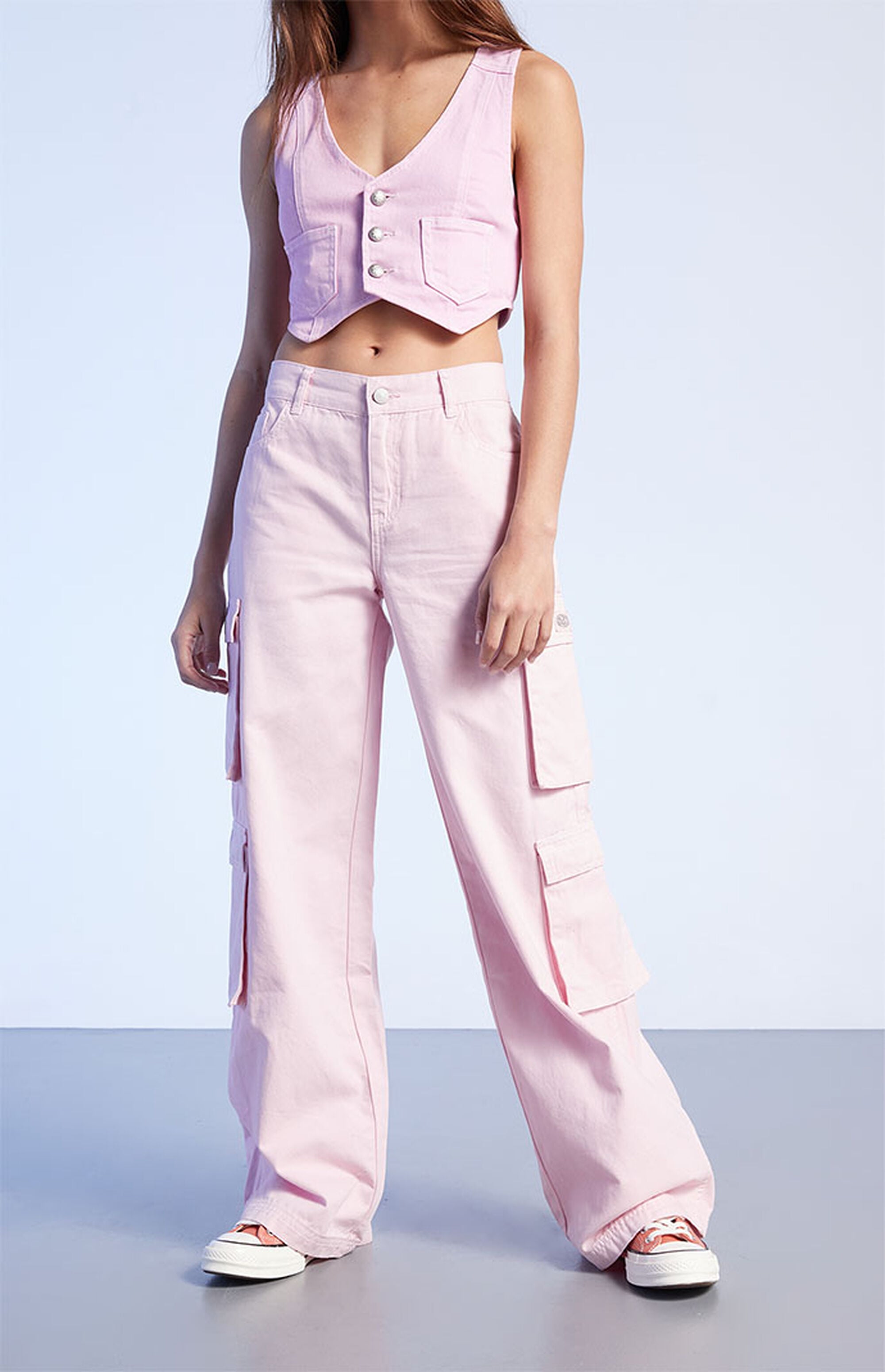 Pacsun Pink '90s Baggy Cargo Pants | Pacsun