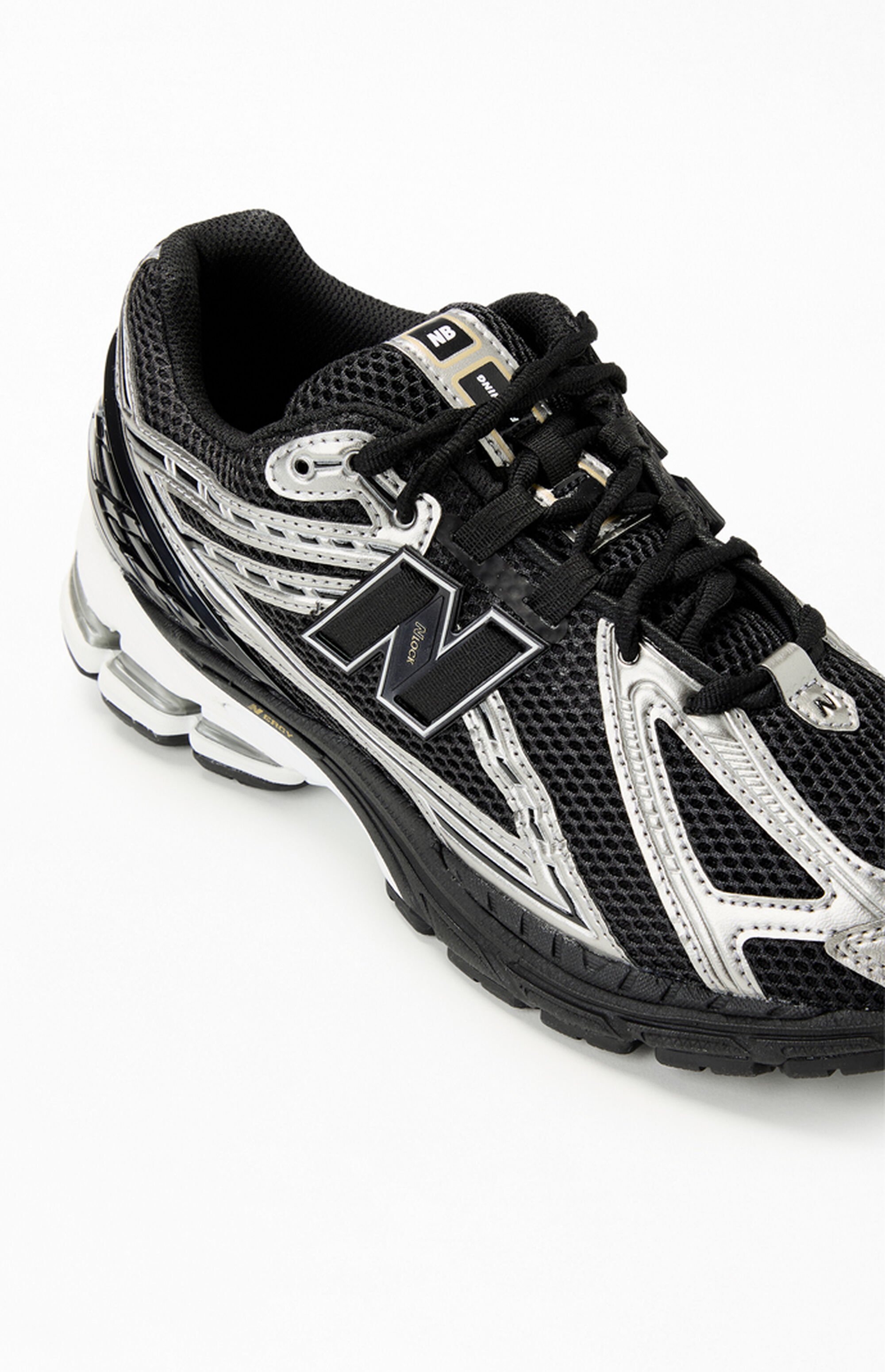 New Balance Black & Silver Metallic 1906R Shoes | PacSun