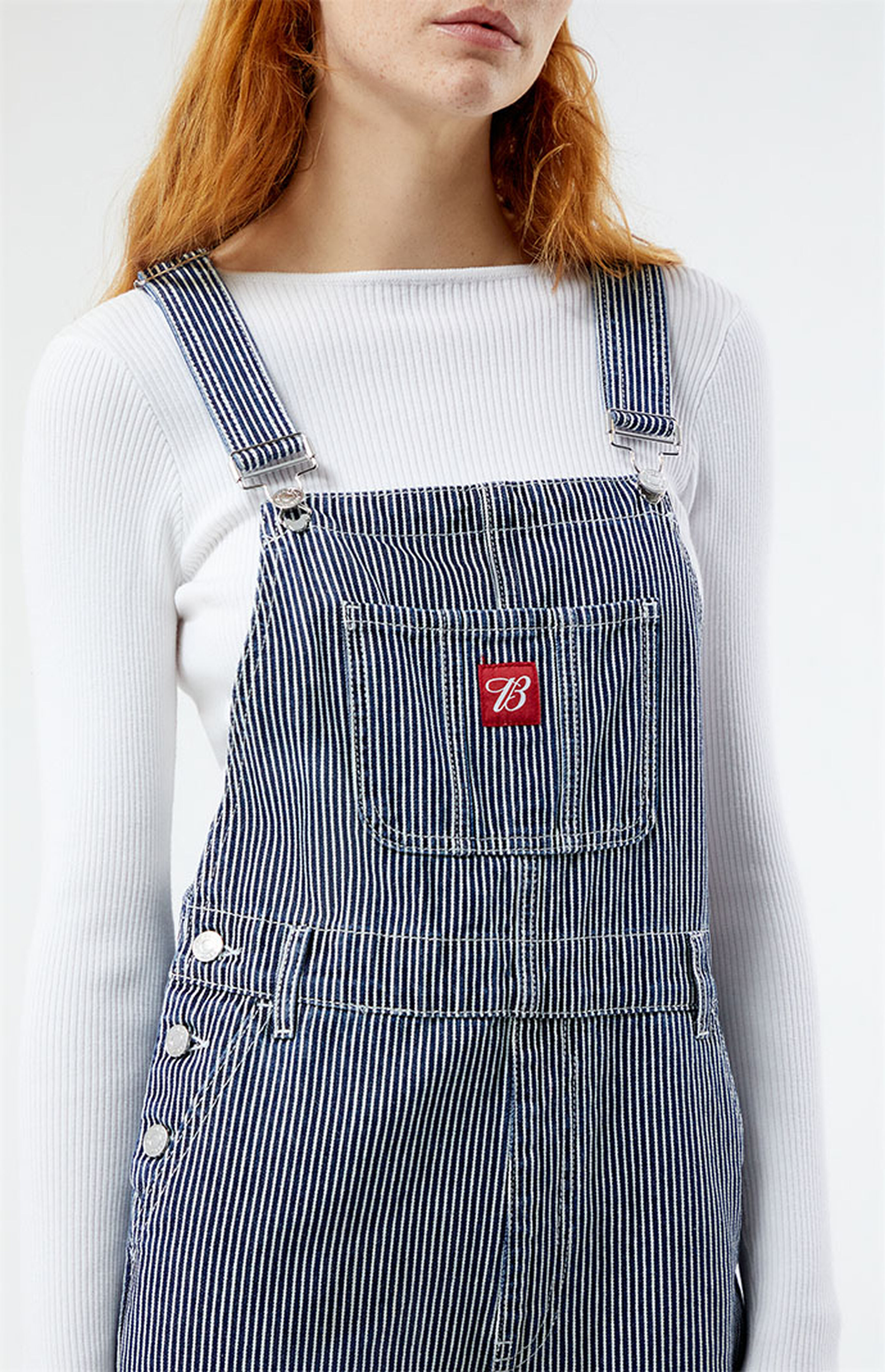 Budweiser By PacSun Striped Workwear Overalls | PacSun