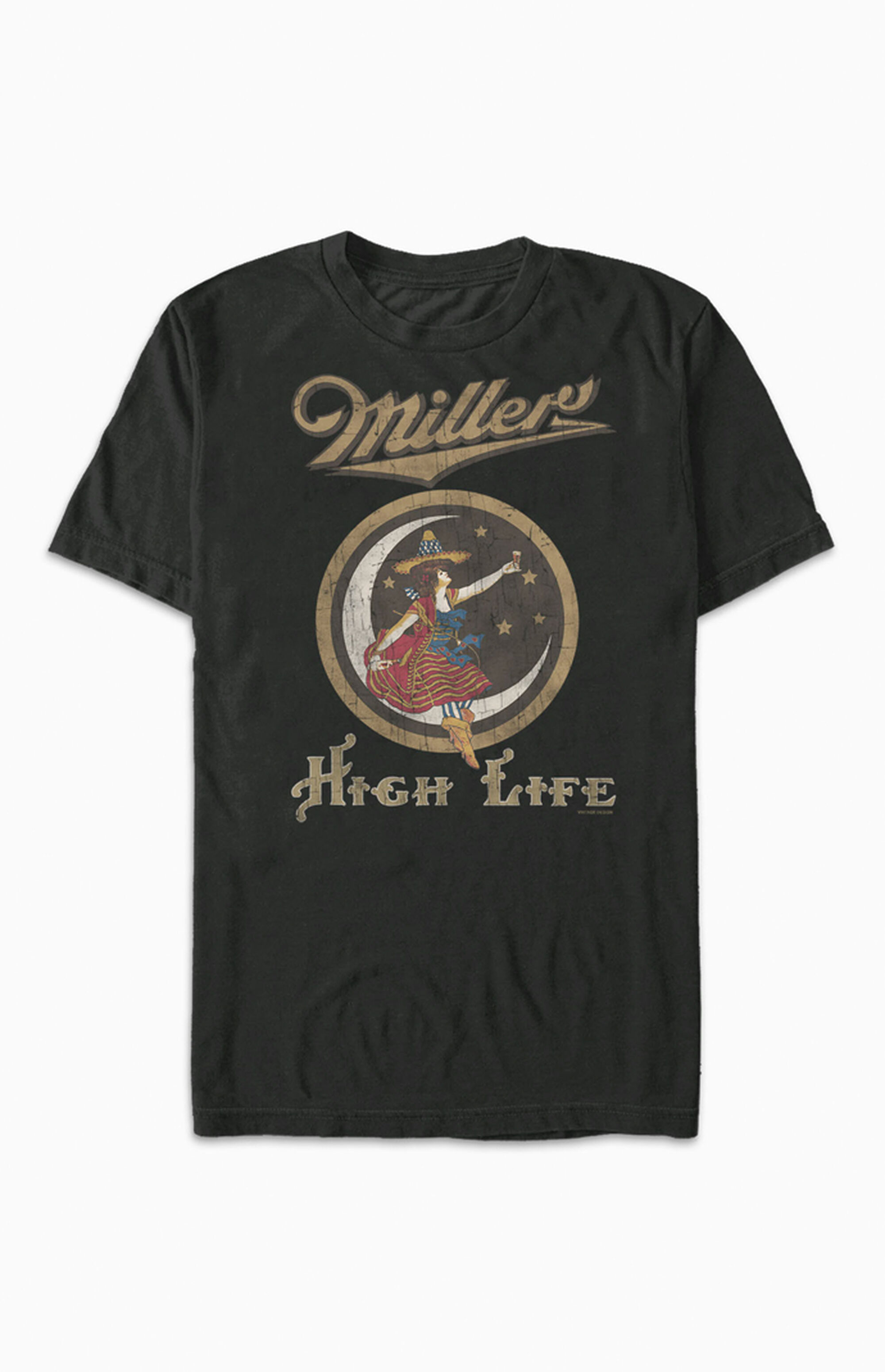 Miller High Life Logo T-Shirt | Pacsun