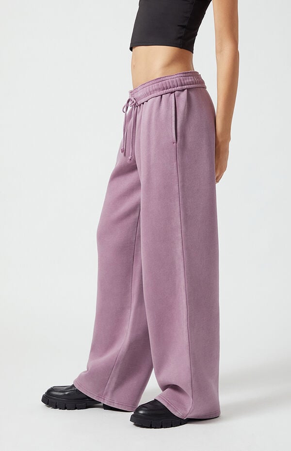 puple sweat pants