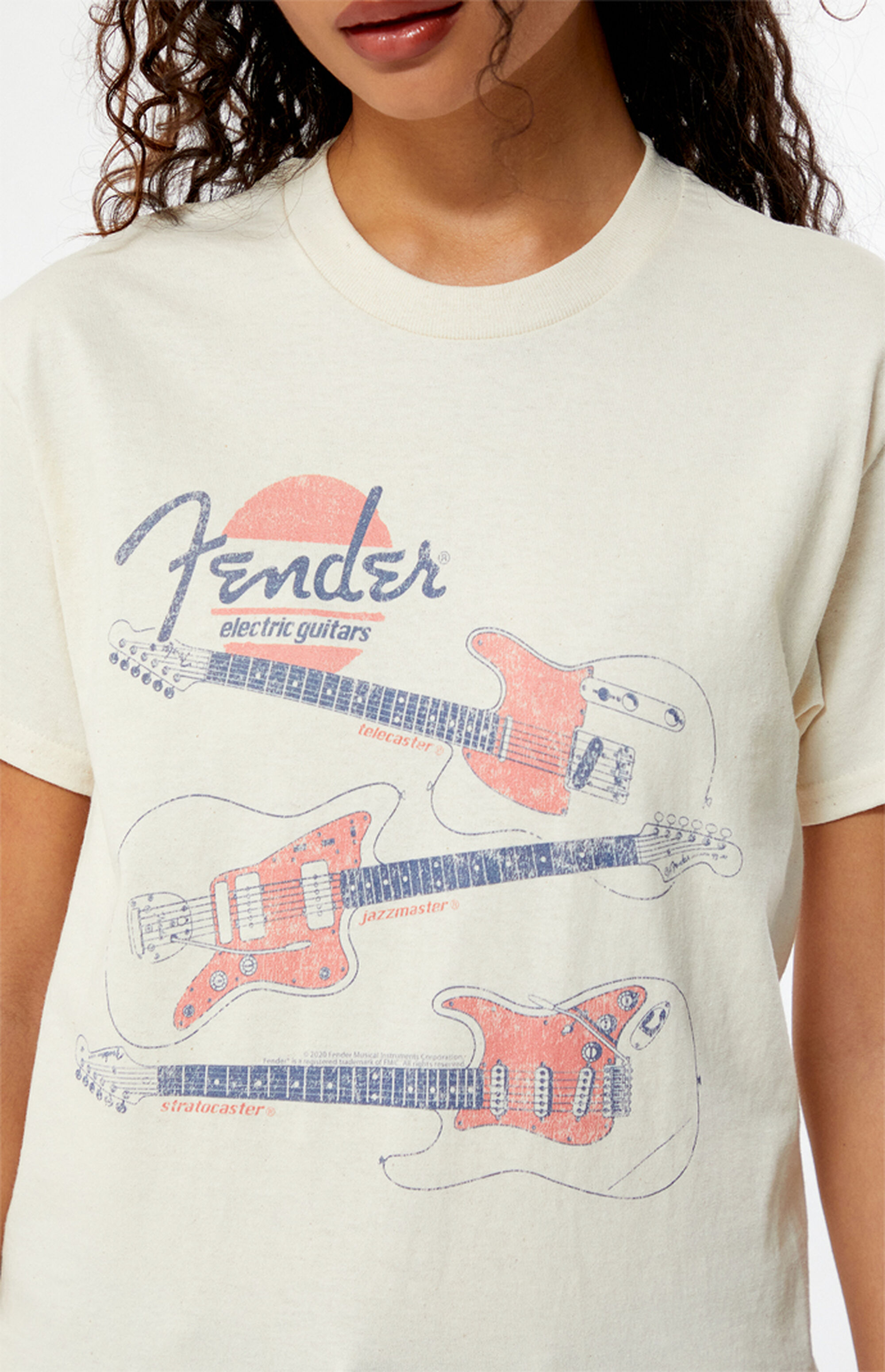 Vintage Fender Guitars T-Shirt | PacSun