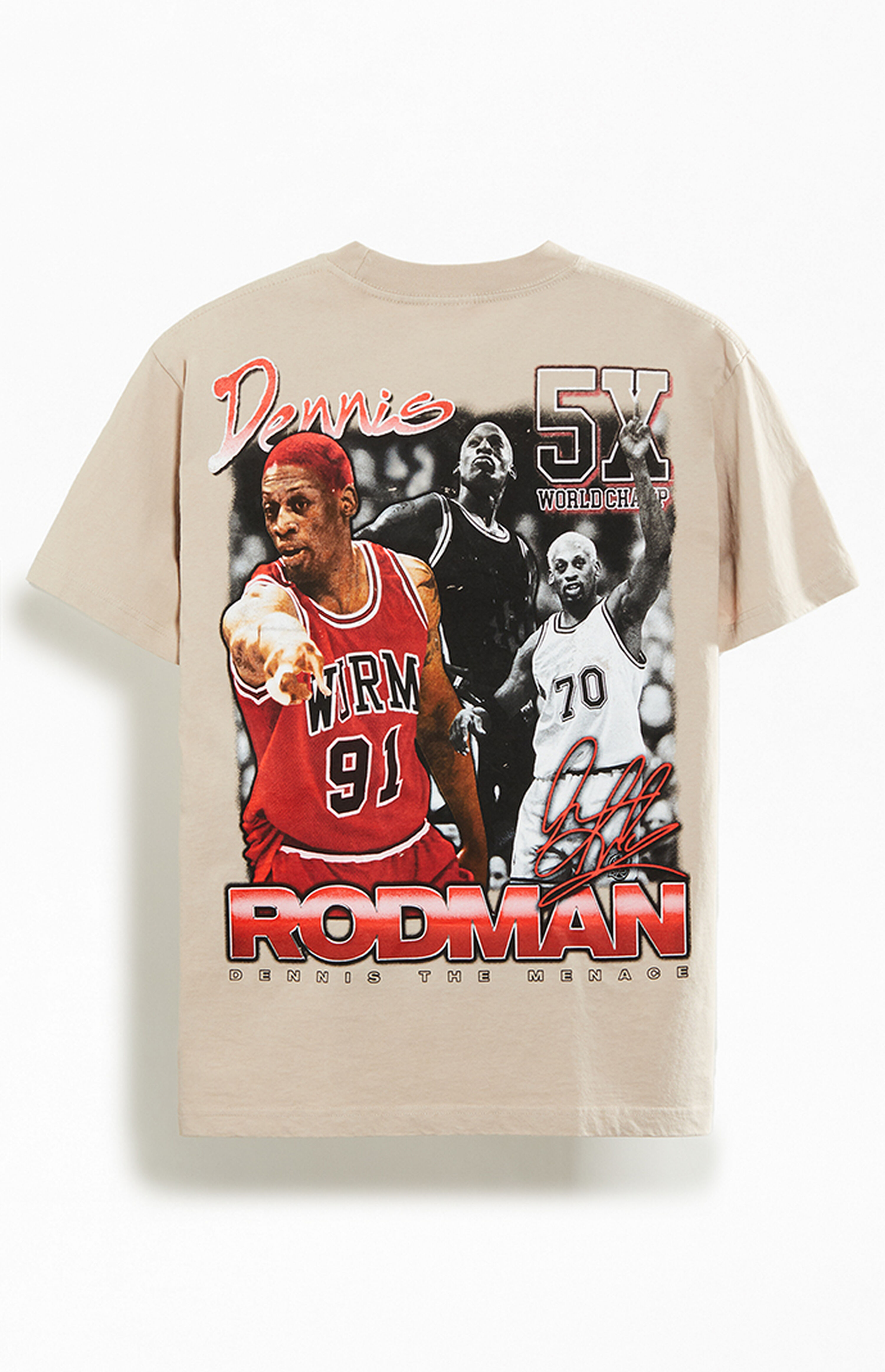 RODMAN BRAND Dennis Rodman Champion Made Oversized T-Shirt | Pacsun