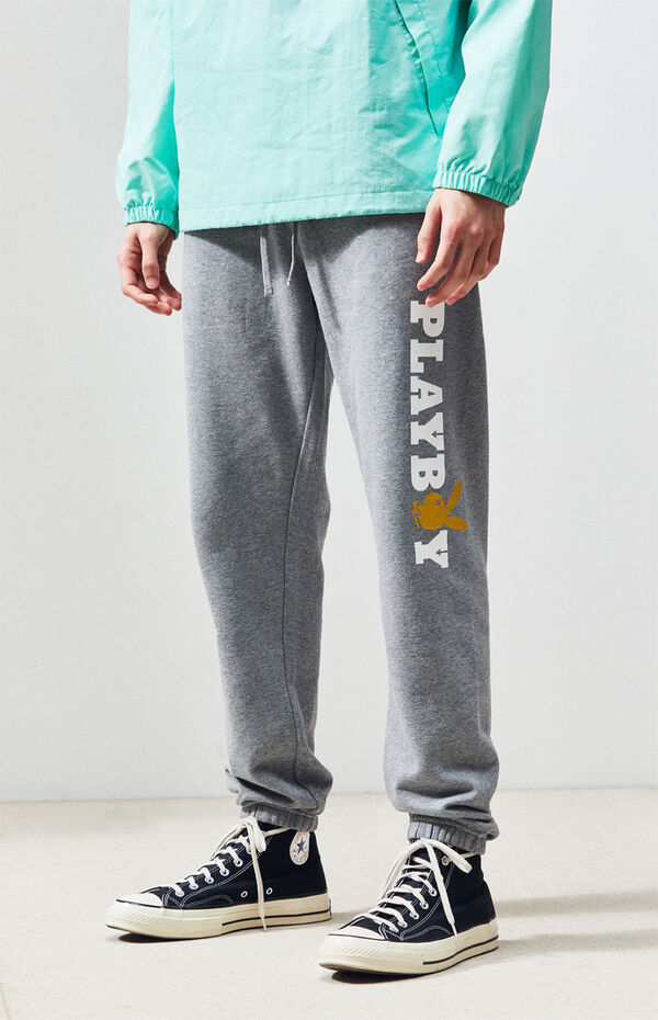 Playboy Gold Bunny Sweatpants | PacSun | PacSun