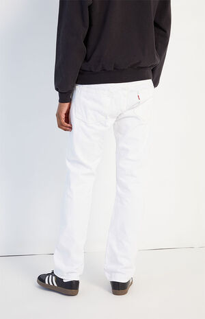 Levi's White 501 Original Fit Jeans | PacSun