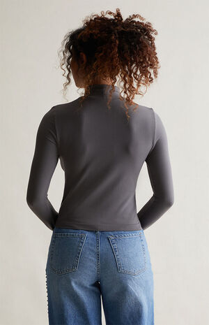 Contour Luxe High Neck Long Sleeve Top | PacSun