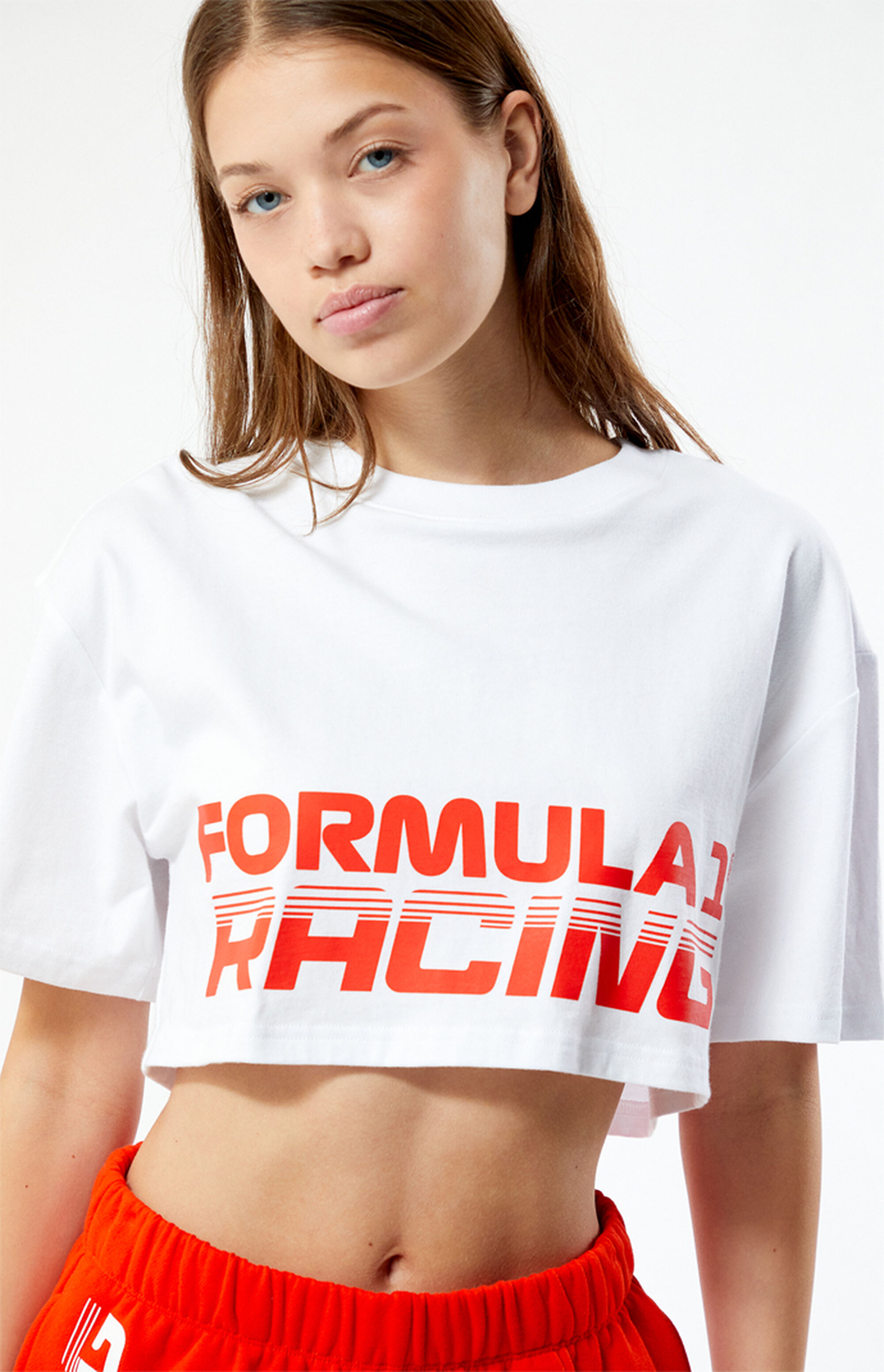 Formula 1 x PacSun Mega Cropped T-Shirt | Pacsun