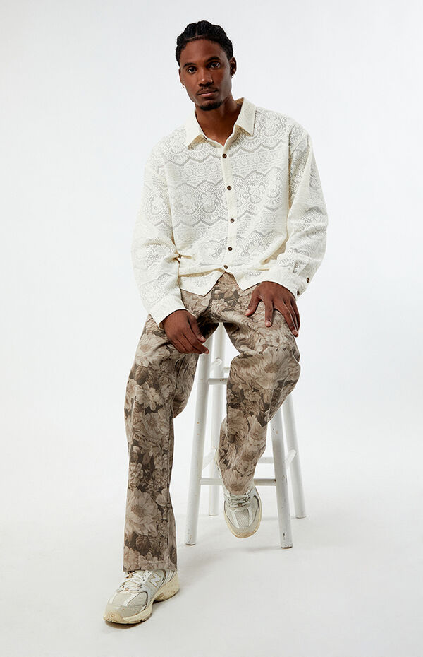 Pacsun Lace Long Sleeve Shirt | PacSun