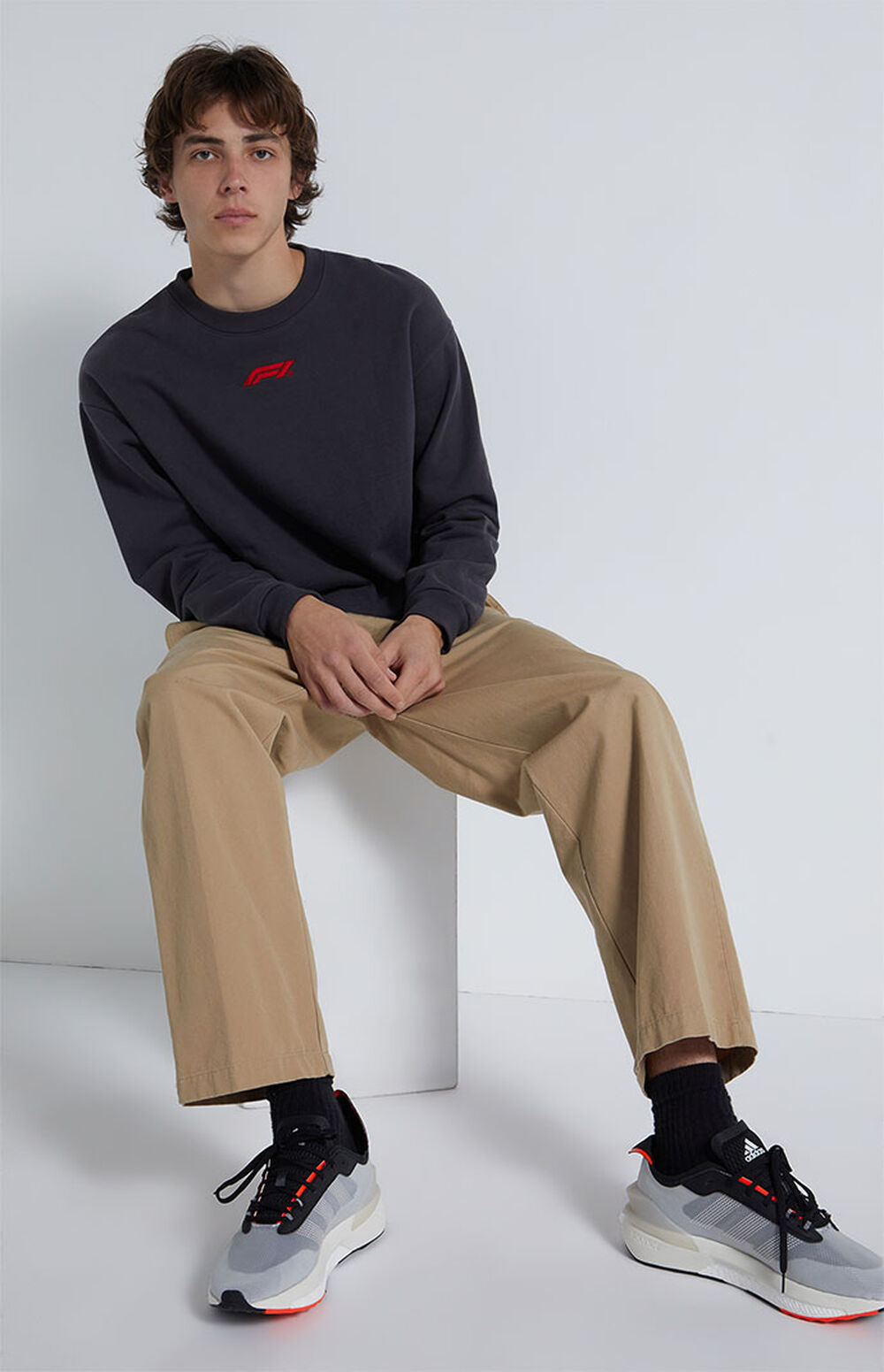 Formula 1 x PacSun Eco Logo Crew Neck Sweatshirt | PacSun