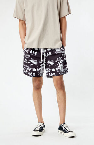 Pacsun Surf Club Print 6.5" Swim Trunks | PacSun
