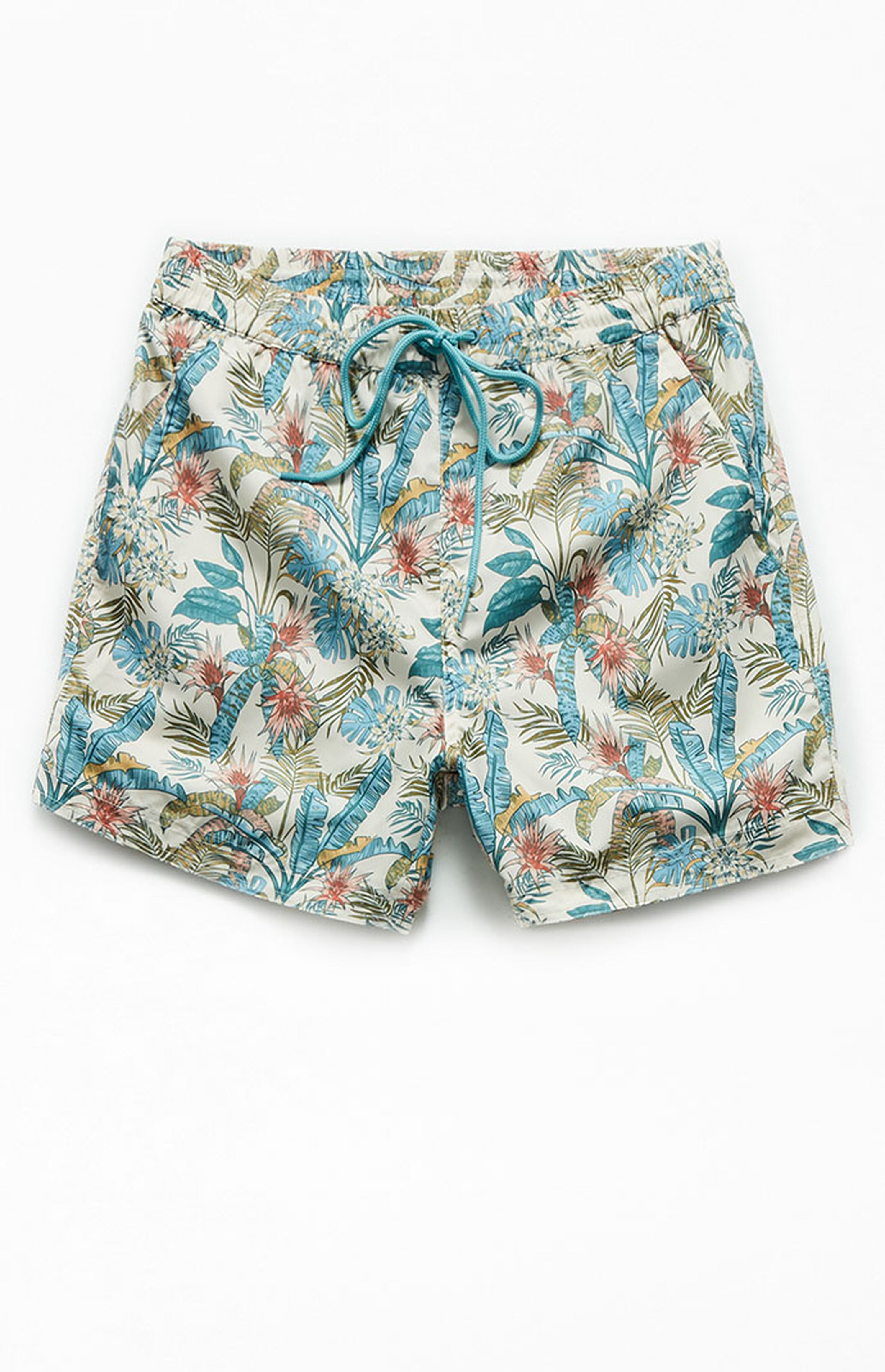 South Beach Plant 15" Swim Trunks | PacSun