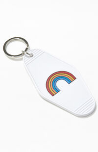 LA Hearts Rainbow Keychain | PacSun