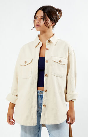Rhythm Classic Minimal Shacket | PacSun
