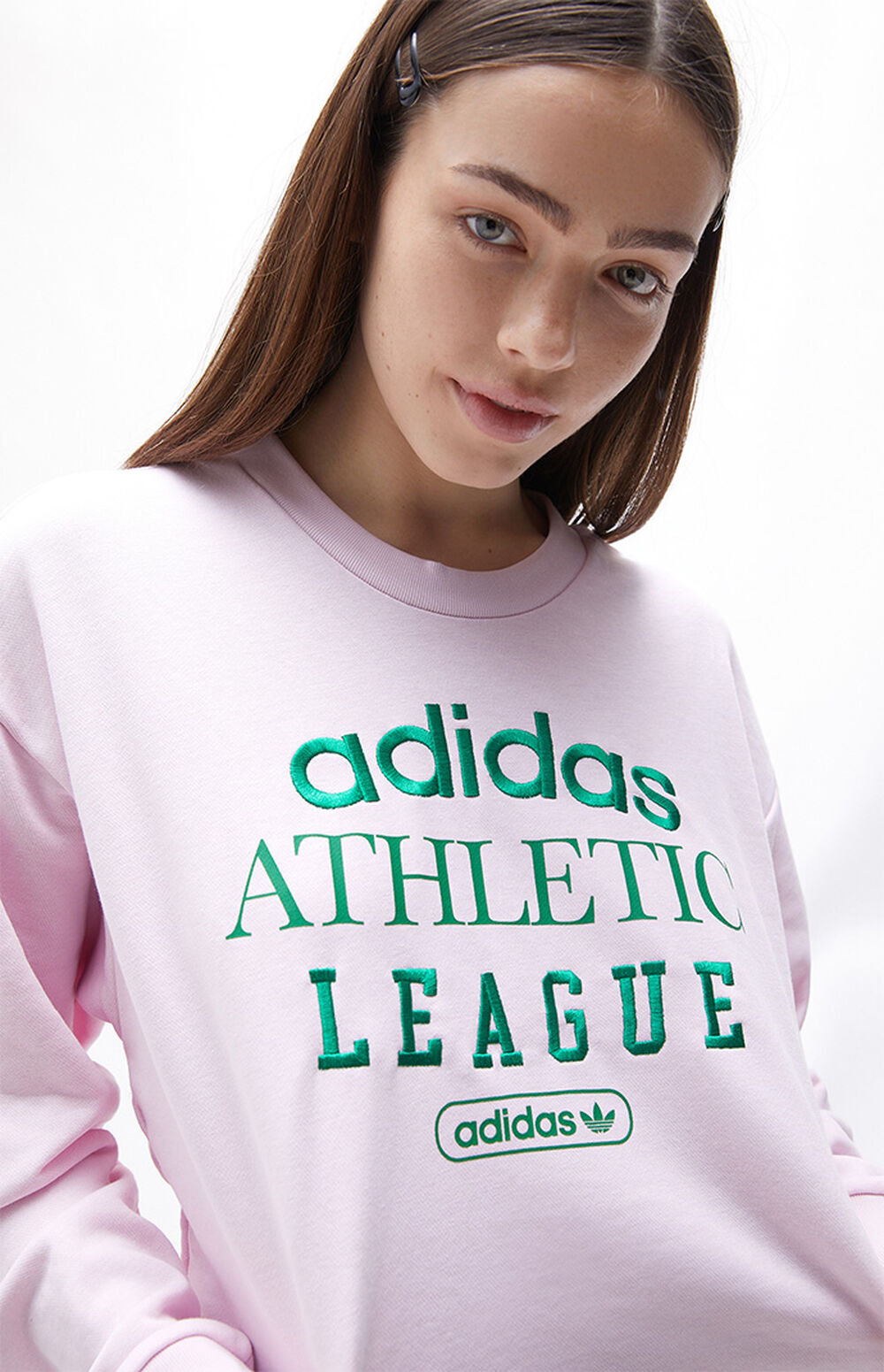 adidas Adicolor Pink '70s Sweatshirt | PacSun