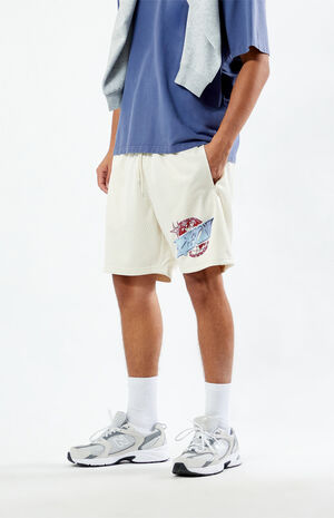 Mike Tyson Chrome Globe Mesh Shorts | PacSun