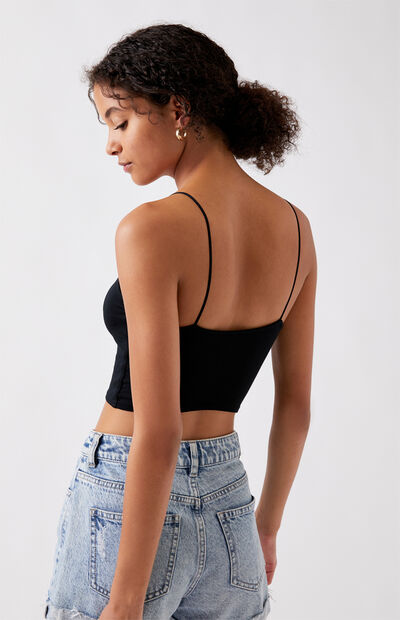 PS Basics by Pacsun Easy Cropped Cami Tank Top | PacSun
