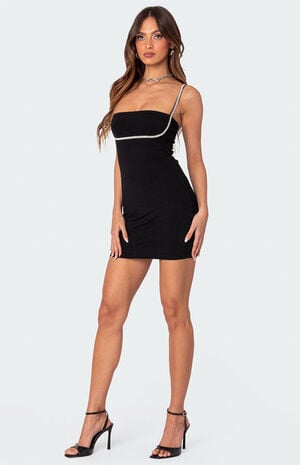 Edikted Dorothy Rhinestone Mini Dress | PacSun
