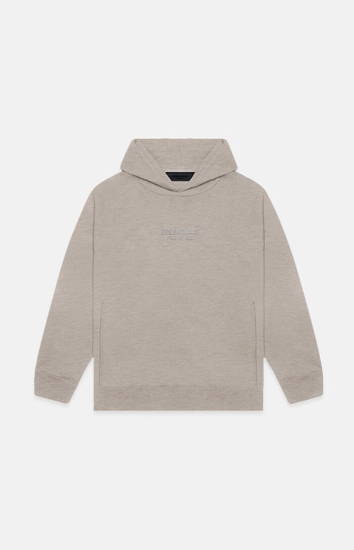 Fear of God Essentials Core Heather Hoodie | PacSun