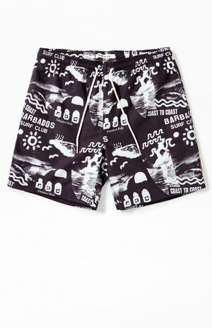 Pacsun Surf Club Print 6.5" Swim Trunks | PacSun