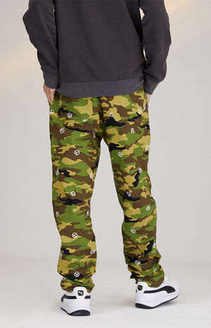 Pacsun Camo Embroidered Field Pants | PacSun
