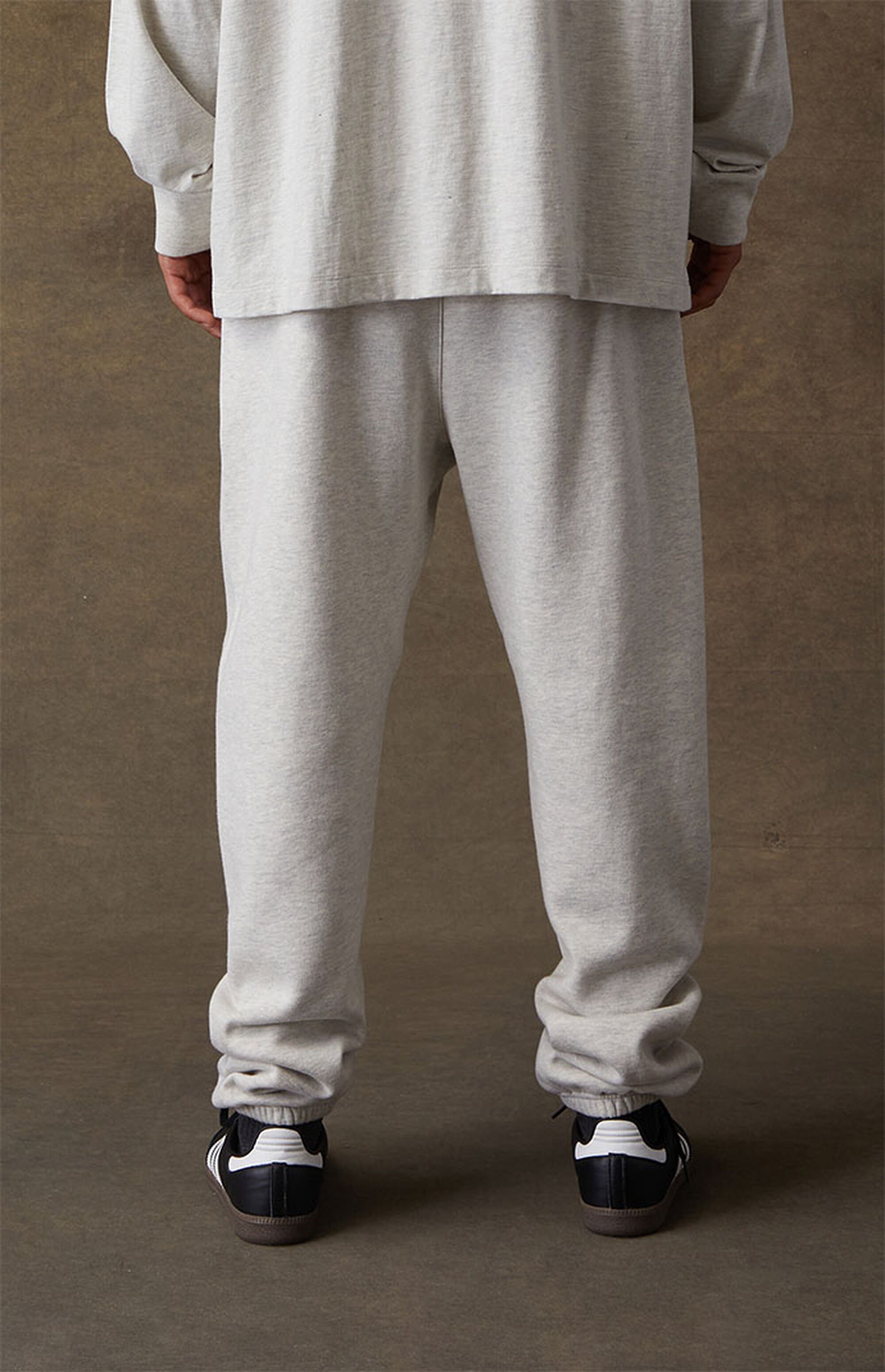 Fear of God Essentials Light Oatmeal Sweatpants | PacSun
