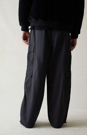 Pacsun Canvas Black Parachute Pants | PacSun