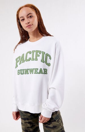 Pacsun Pacific Sunwear Arch Crew Neck Sweatshirt | PacSun