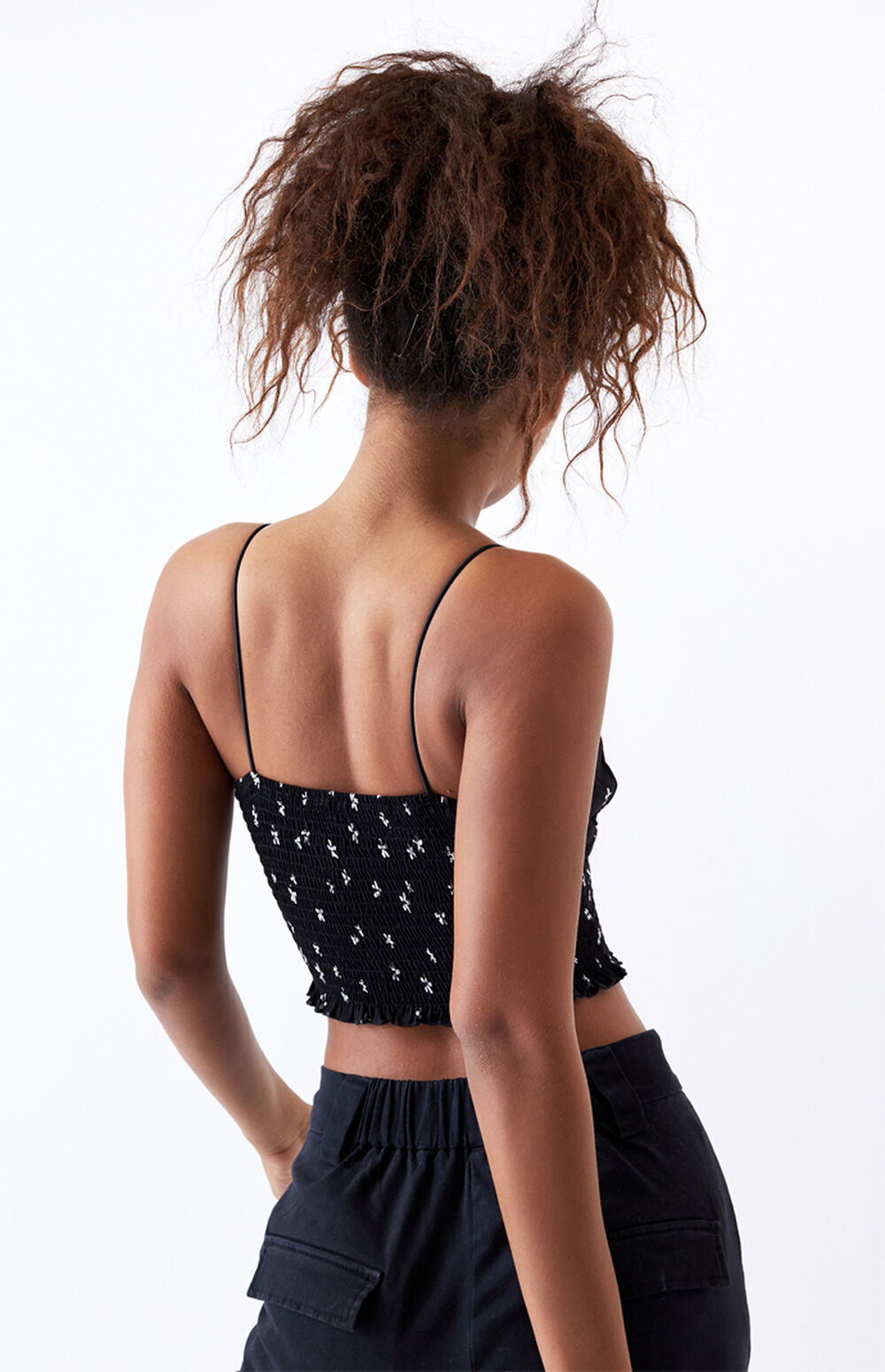 LA Hearts Smocked Bodice Cami Top | PacSun