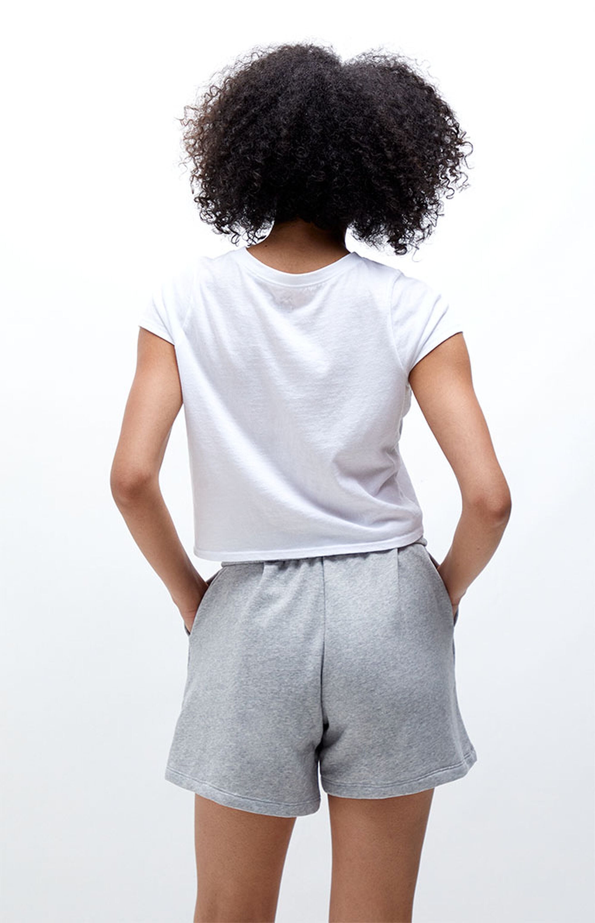 adidas Heather Grey Essential Sweat Shorts | Pacsun