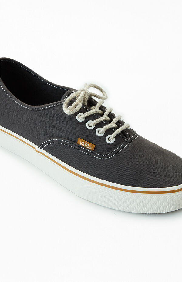 Vans Authentic Washed Black Shoes | Pacsun