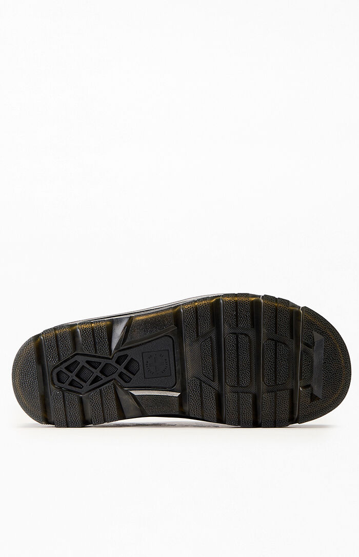 Dr Martens Olive Zebzag Suede Anywair Platform Mules | Pacsun