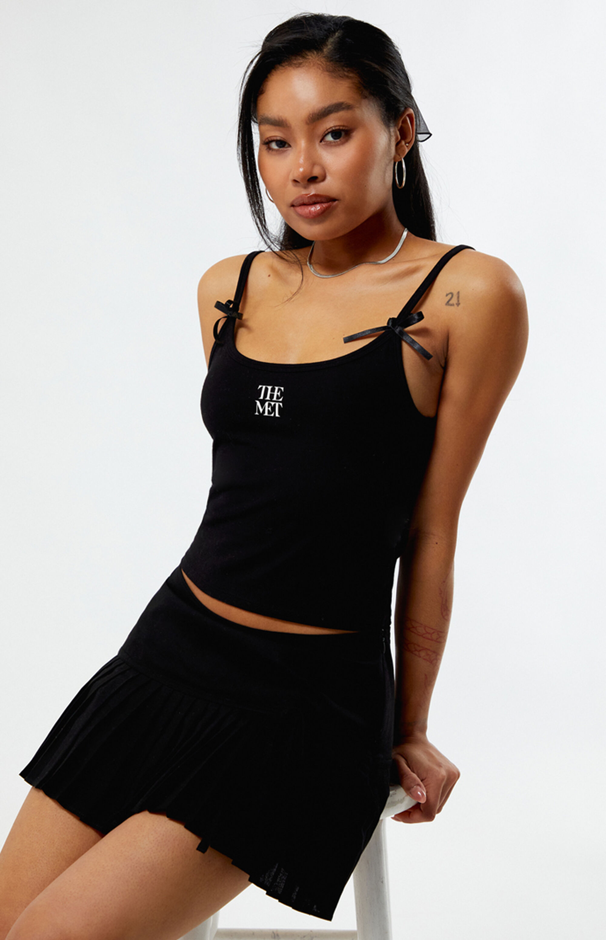 The Met x PacSun Logo Tank Top | Pacsun