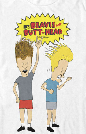 Beavis And Butt-head Air Guitar T-Shirt | PacSun