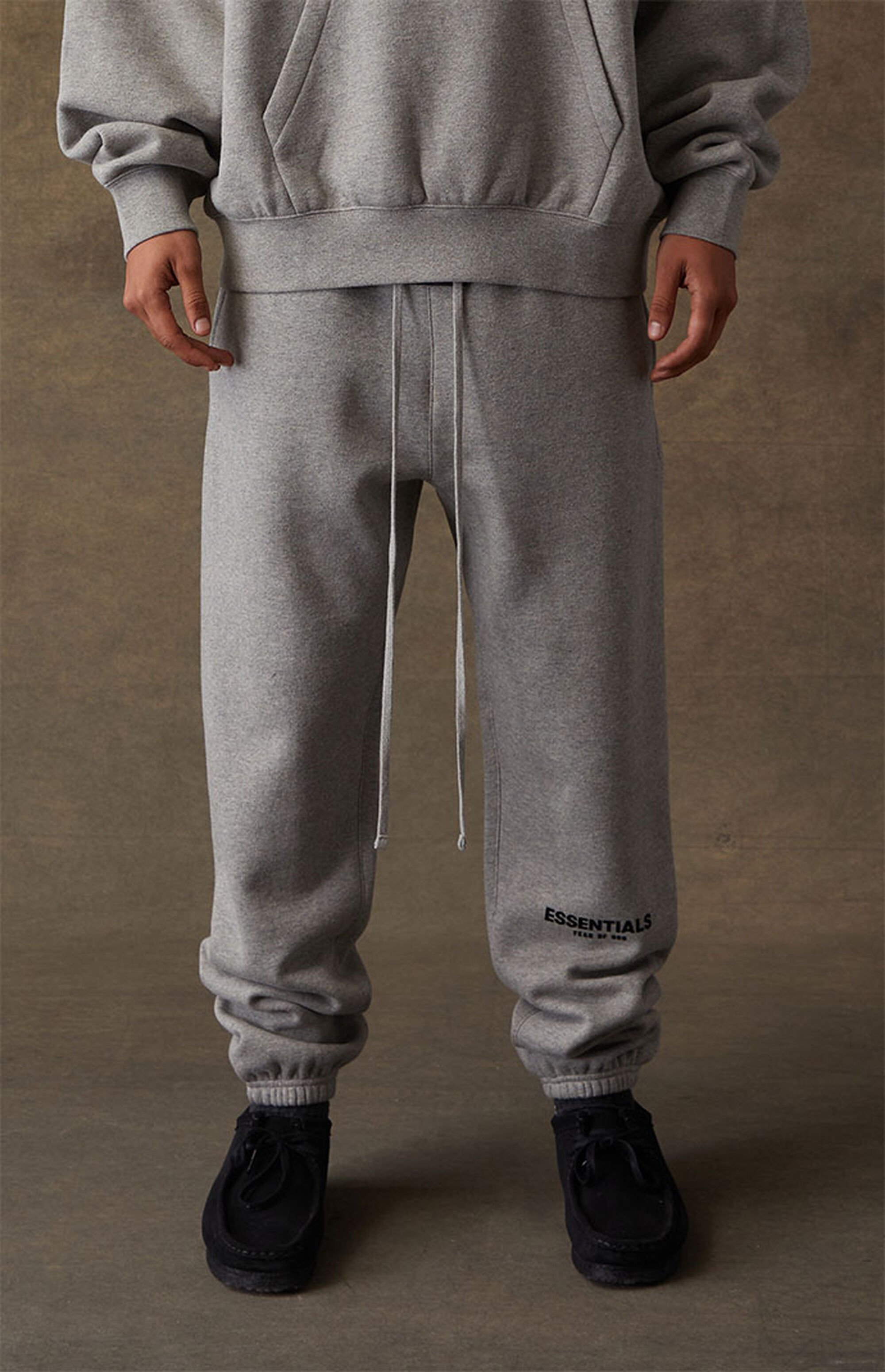 Fear of God ESSENTIALS Dark Oatmeal Sweatpants | PacSun