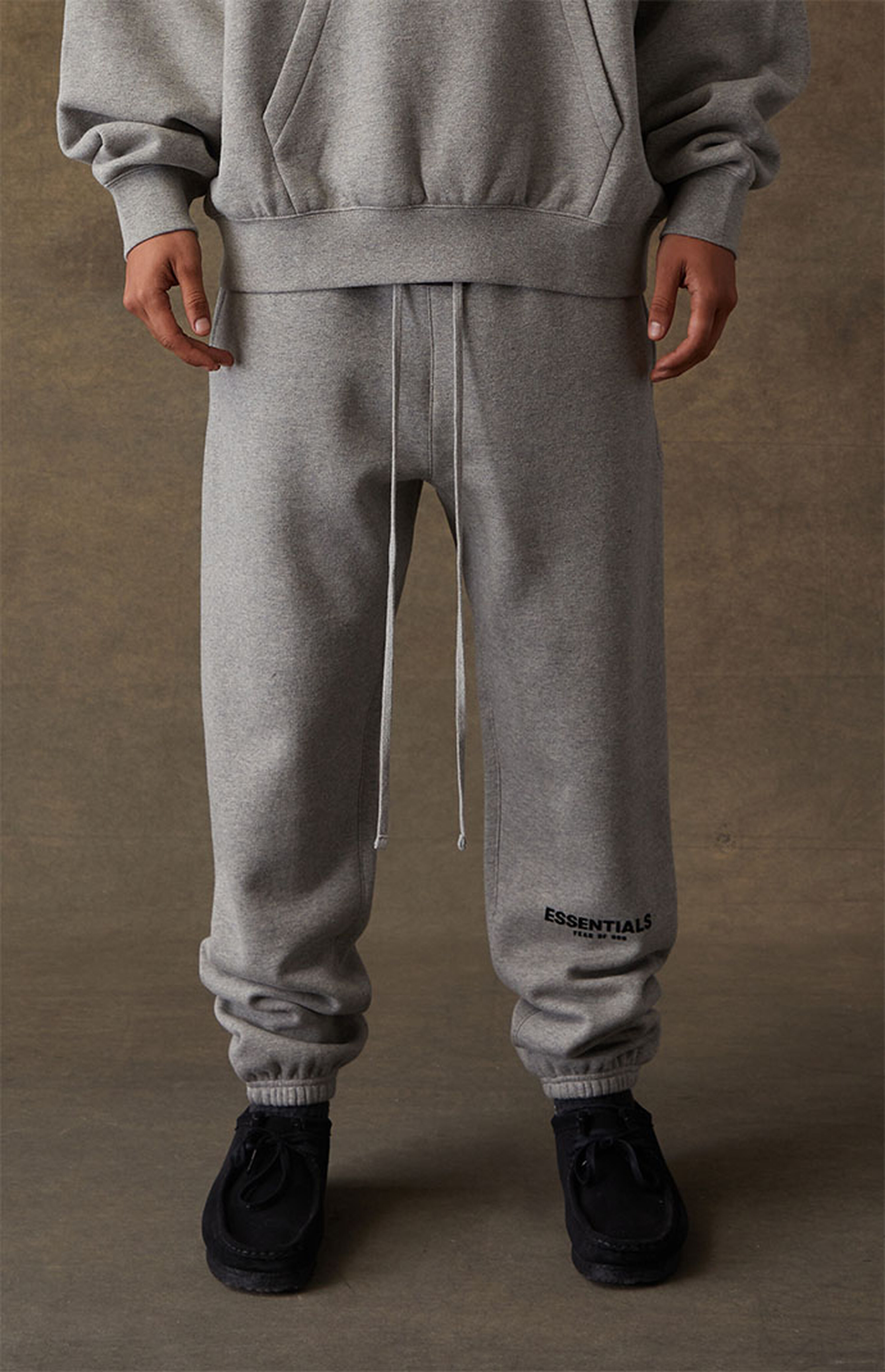 Fear of God ESSENTIALS Dark Oatmeal Sweatpants | Pacsun