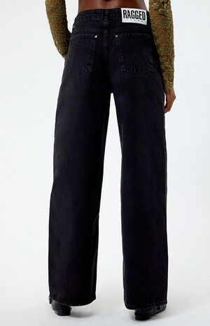 Ragged Jeans Charcoal Release Baggy Jeans | PacSun