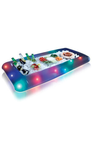 PoolCandy Inflatable Illuminated LED Buffet Pool Cooler | PacSun