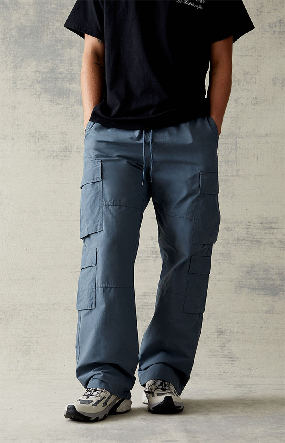 Pacsun Blue Baggy Cargo Pants | PacSun