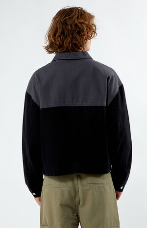 Pacsun Black Blocked Yoke Jacket | PacSun