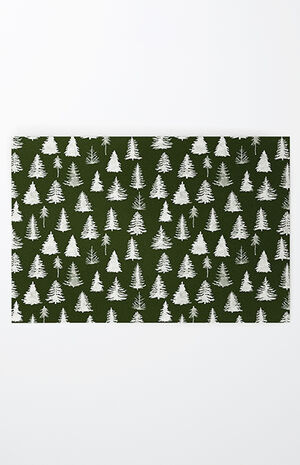 Deny Designs Green Trees Large Welcome Mat | PacSun