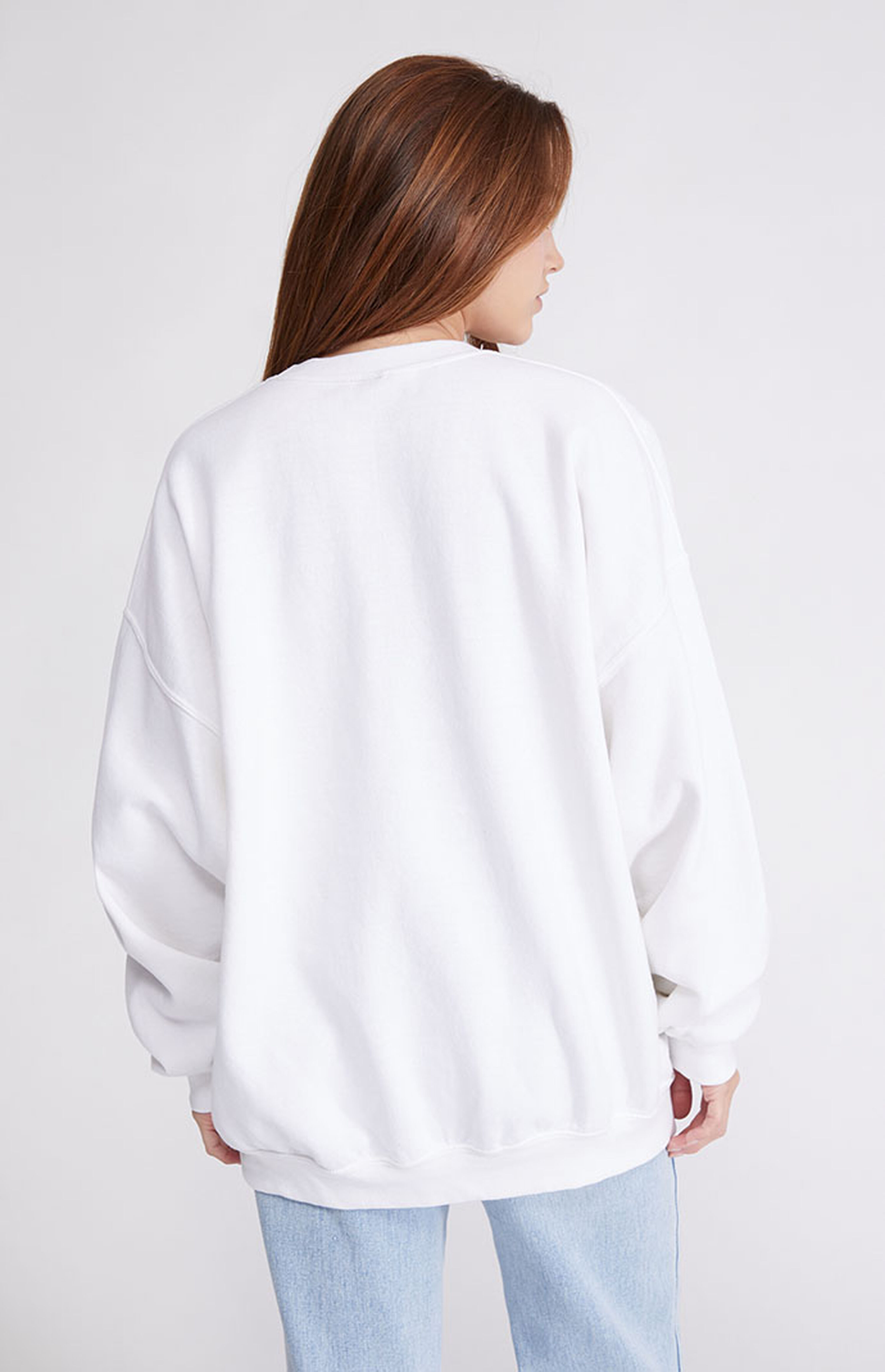 Golden Hour Protect Your Peace Oversized Crew Neck Sweatshirt | PacSun