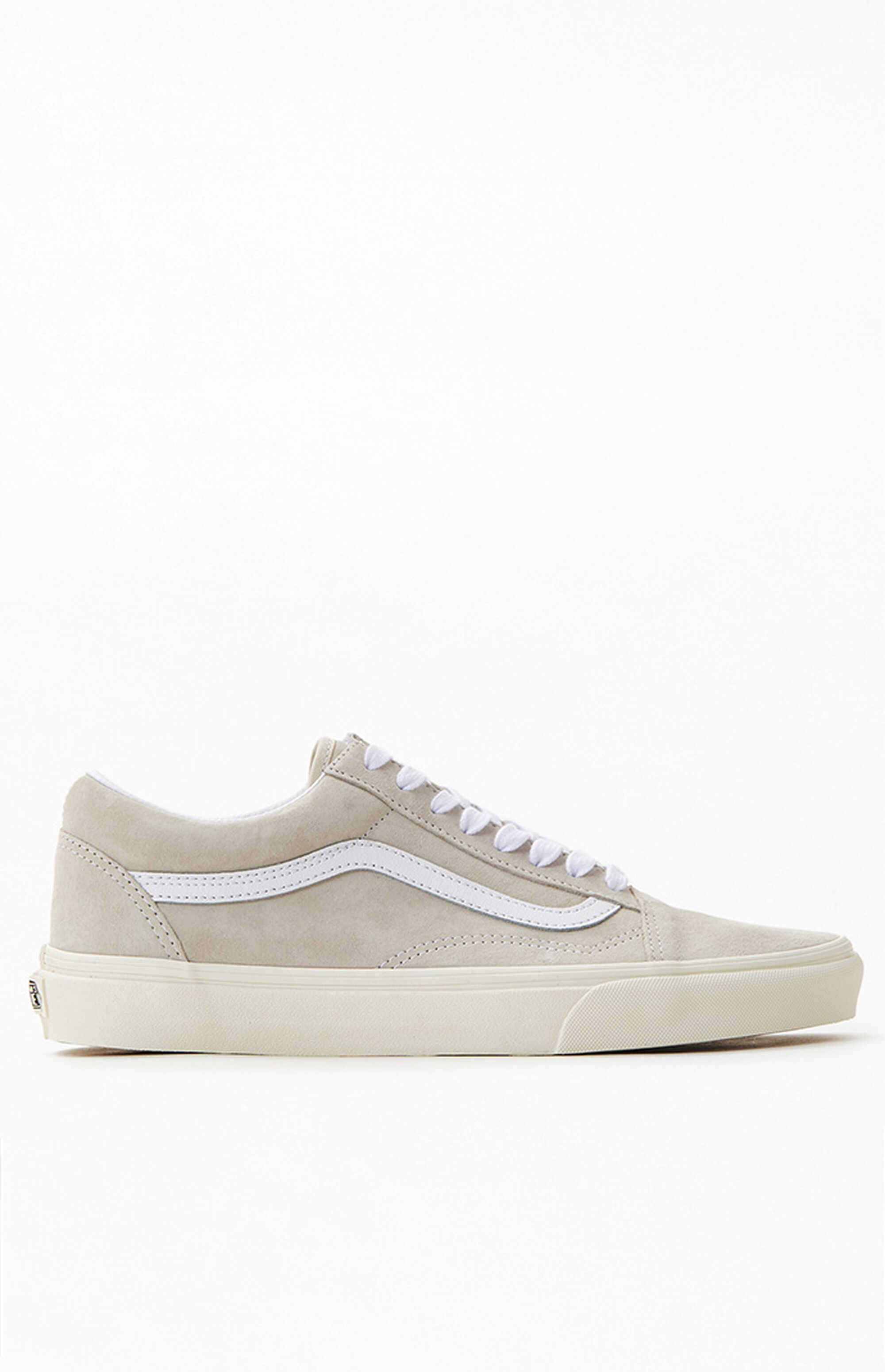 Vans Oatmeal UA Old Skool Pig Suede Shoes | Pacsun