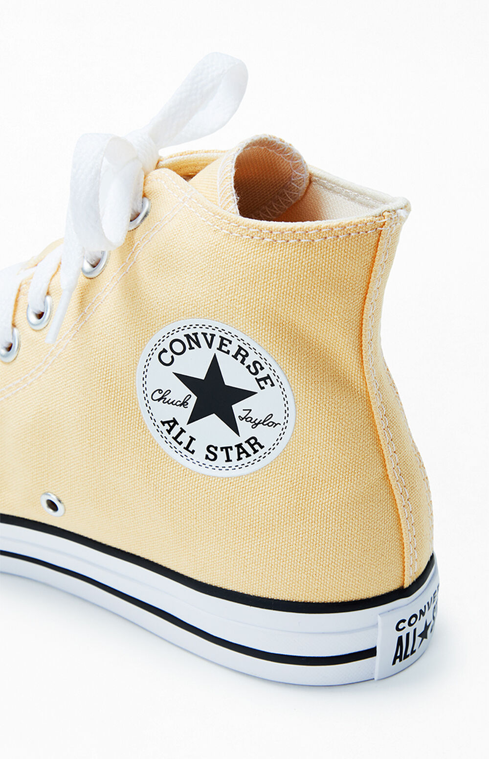 Converse Yellow Chuck Taylor All Star High Top Sneakers | PacSun