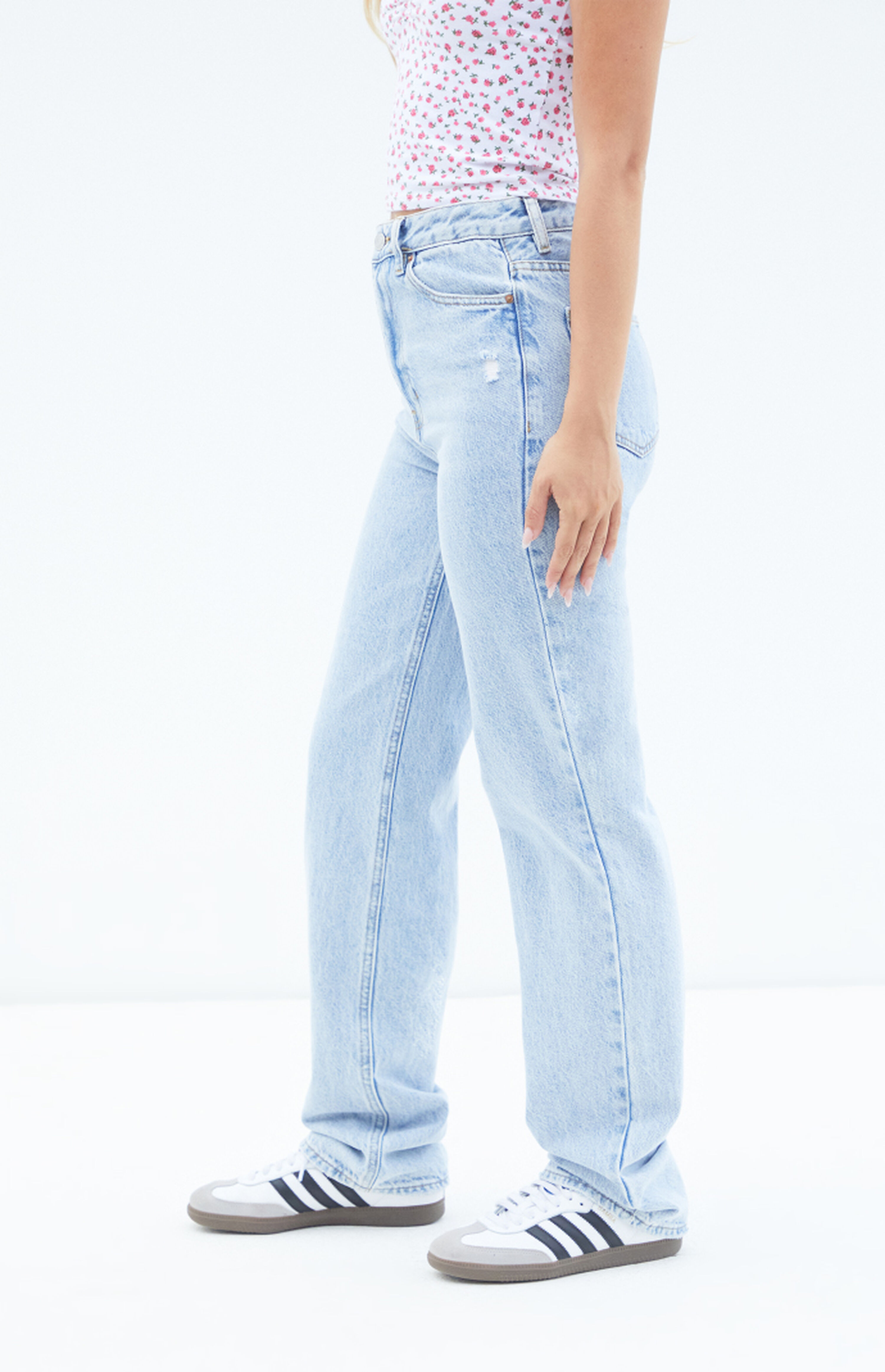 Pacsun Light Indigo '90s Boyfriend Jeans | Pacsun