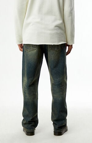 Pacsun Dylan Baggy Jeans Dark Blue Tint | PacSun
