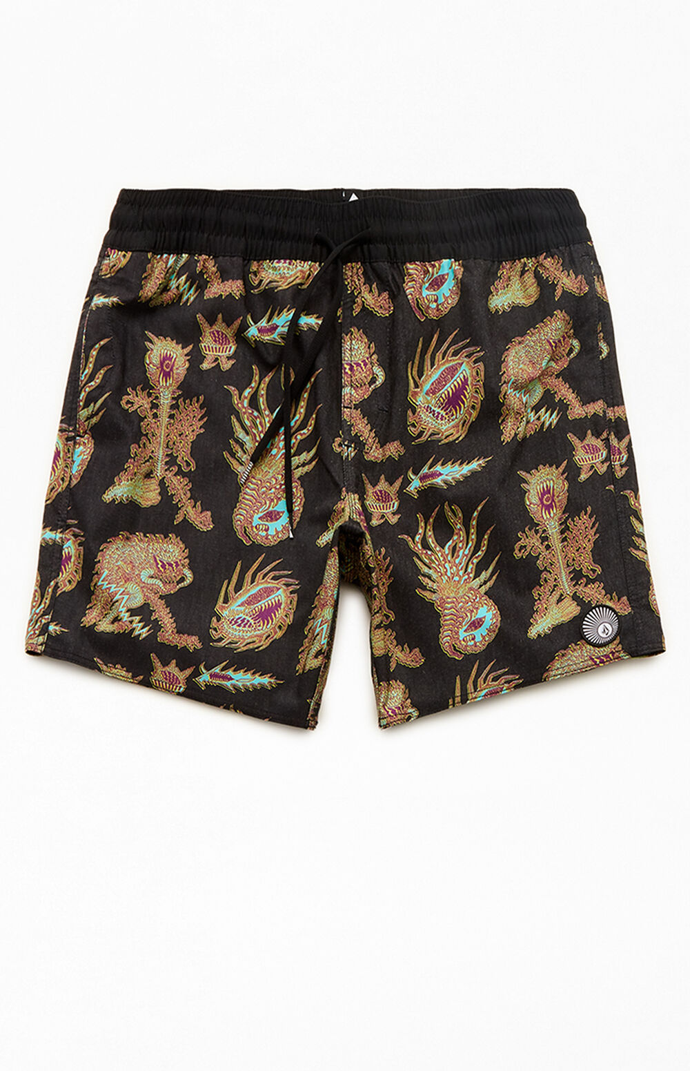 Volcom Eco Featured Artist Tetsunori 7" Swim Trunks | PacSun