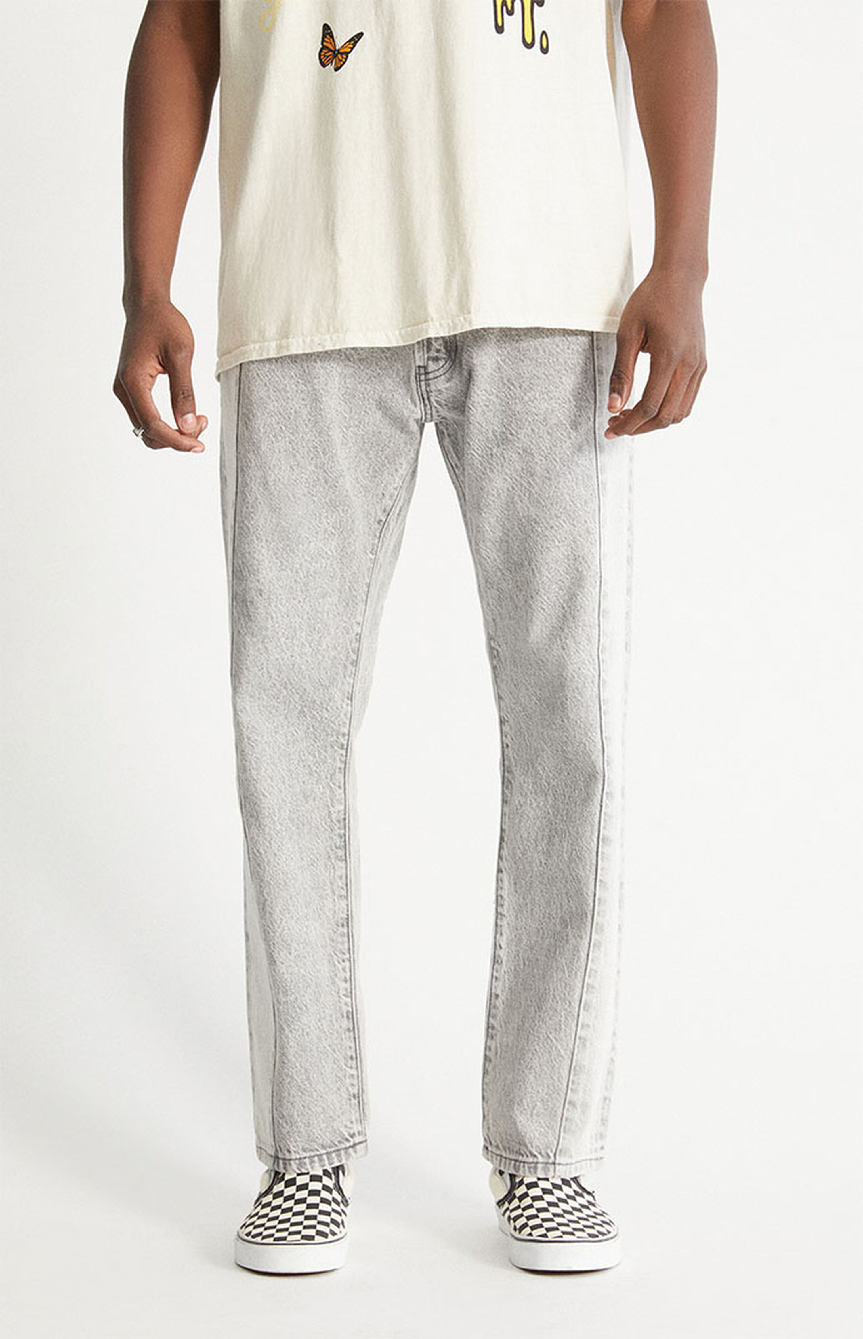 Pacsun Eco Gray Straight Jeans | Pacsun