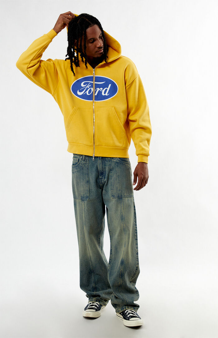 FORD Full Zip Hoodie | Pacsun