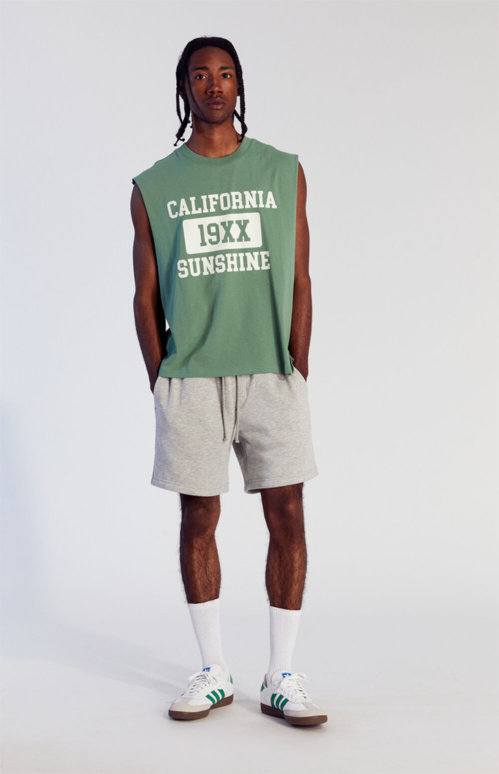 PacSun Fleece Grey Sweat Shorts | PacSun